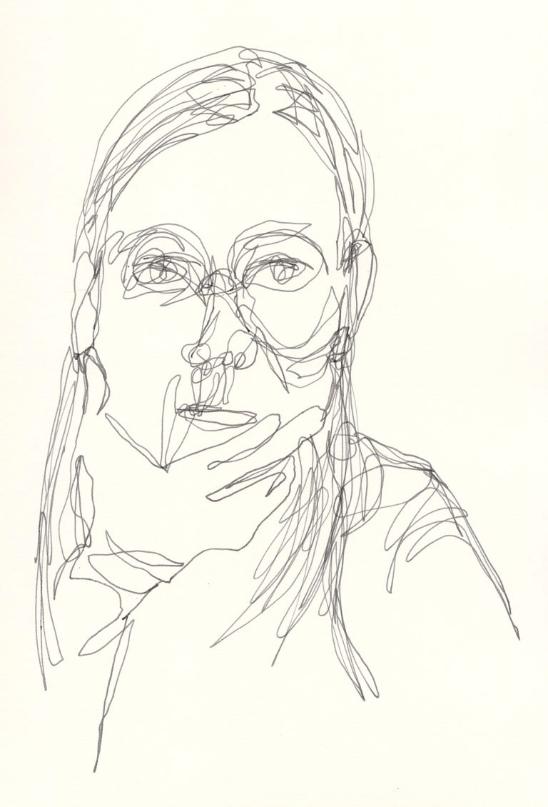 Contour drawing as a spiritual practice – Lynn Underwood